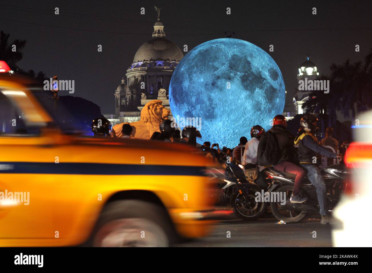 Museum of the Moon--A Giant Full Moon in all its splendour abd glory ...