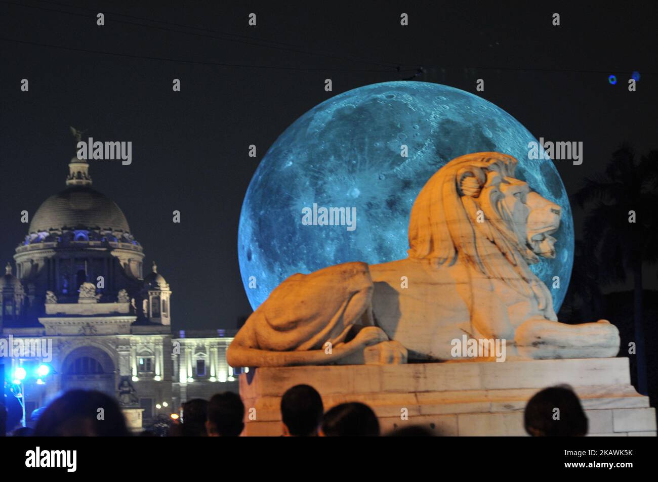 Museum of the Moon--A Giant Full Moon in all its splendour abd glory ...