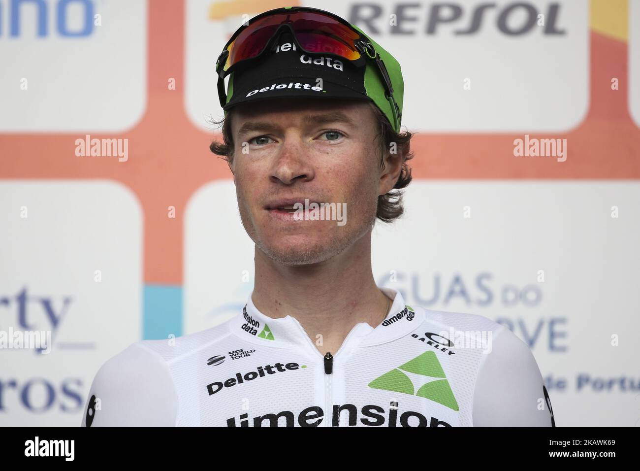 Benjamin King of Team Dimension Data after the 4th stage of the cycling ...