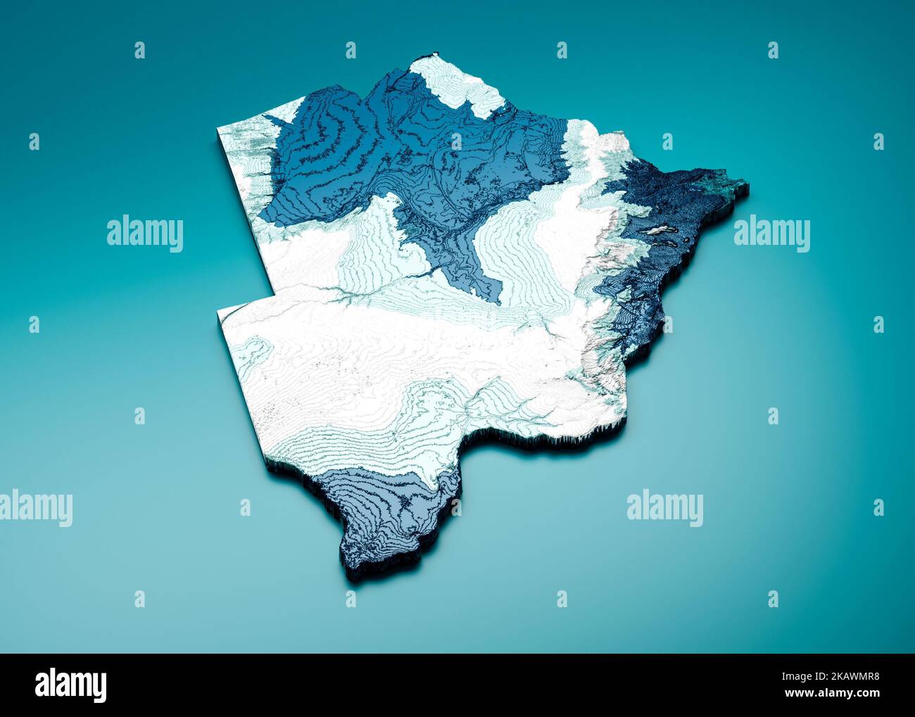 Maps of botswana hi-res stock photography and images - Alamy
