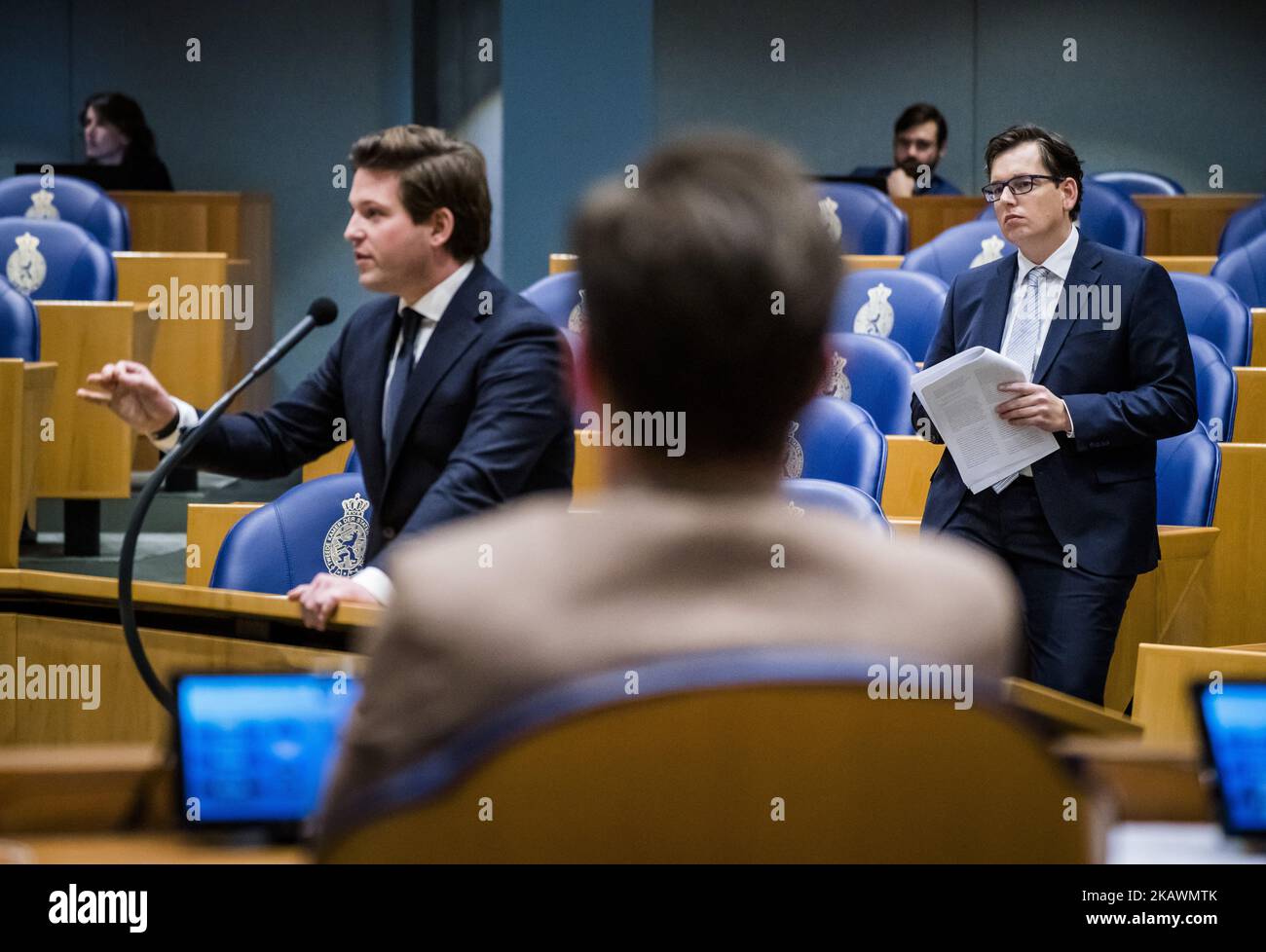 2022-11-03 19:20:10 THE HAGUE - Thom van Campen (VVD) and Pieter ...