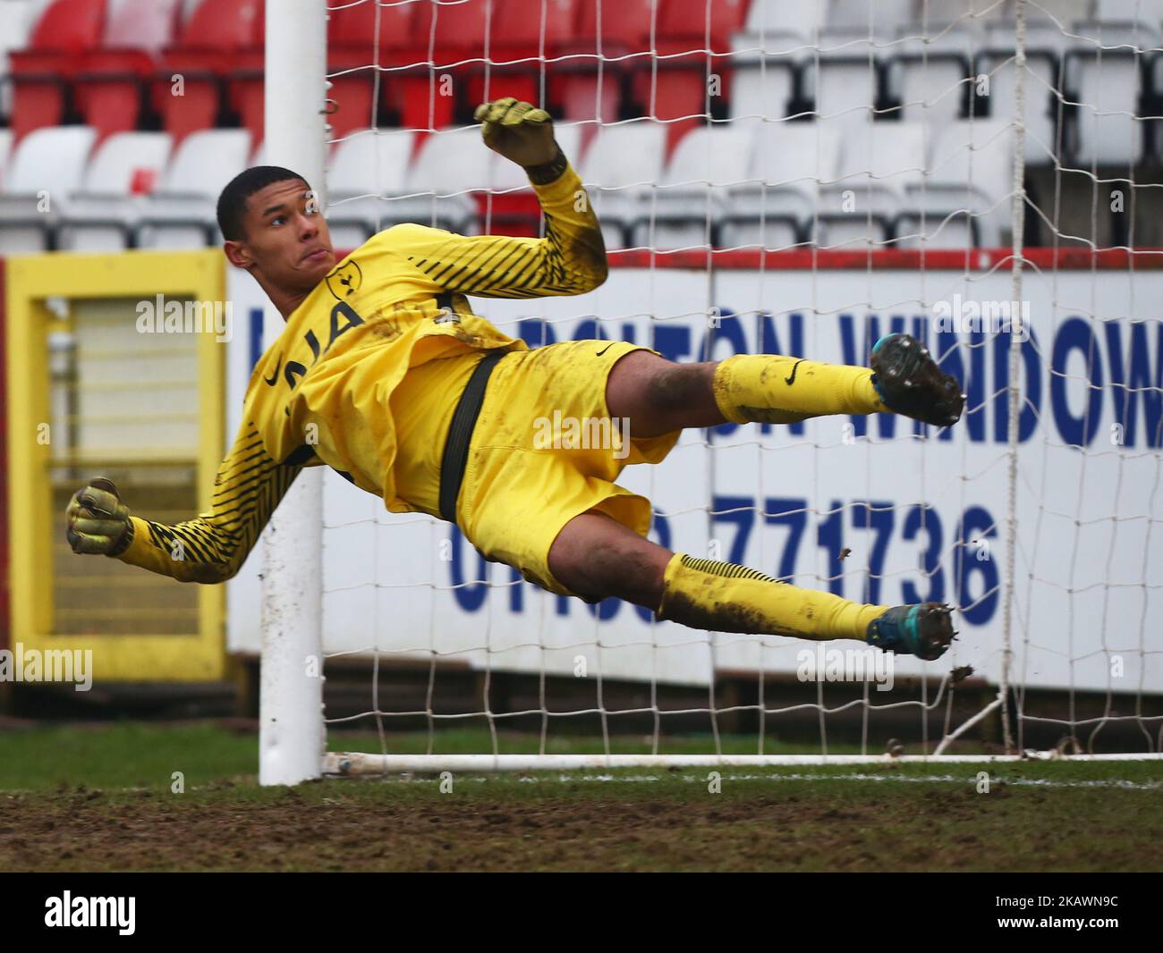 Brandon Austin of Tottenham Hotspur U19s during UEFA Youth League ...