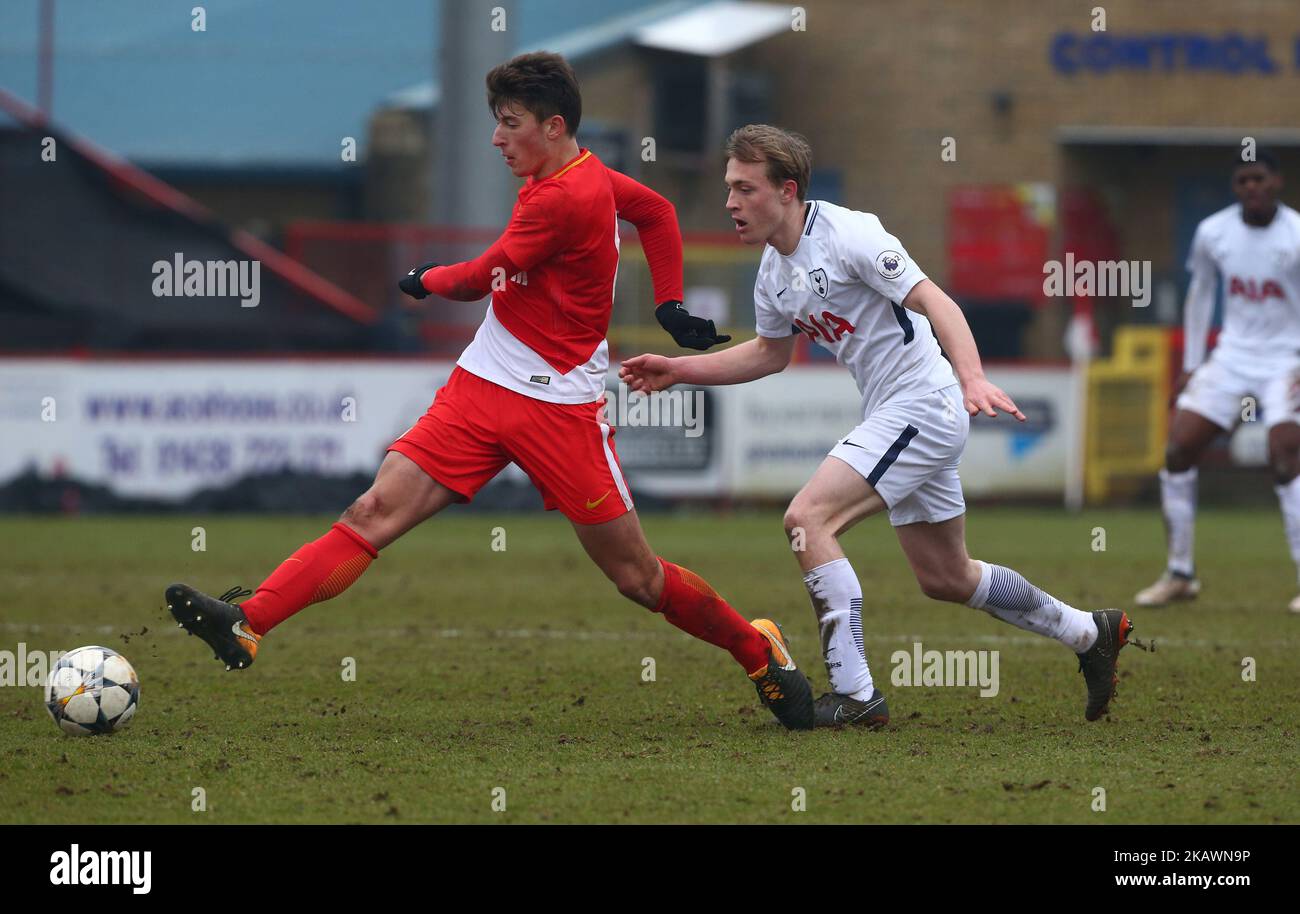 Francesco Antognelli of AS Monaco U19s during UEFA Youth League - Round ...