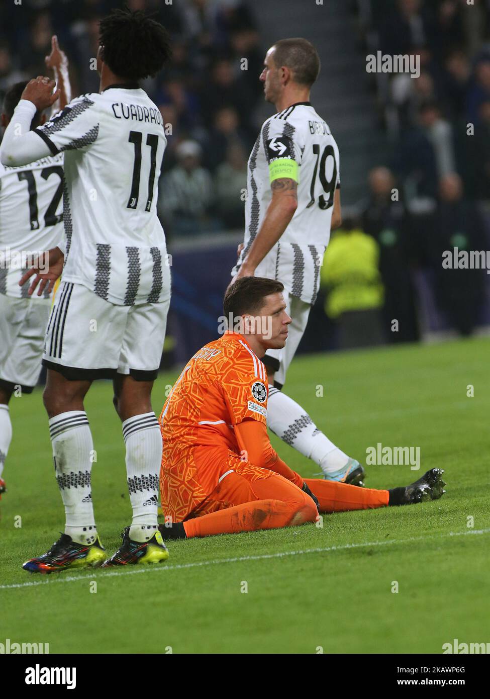 Allianz Stadium, Turin, Italy, November 02, 2022, Wojciech Szczesny ...