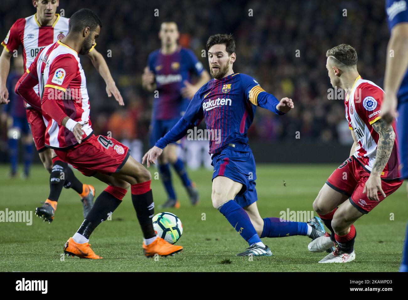 Leo Messi from Argentina of FC Barcelona during La Liga match between ...