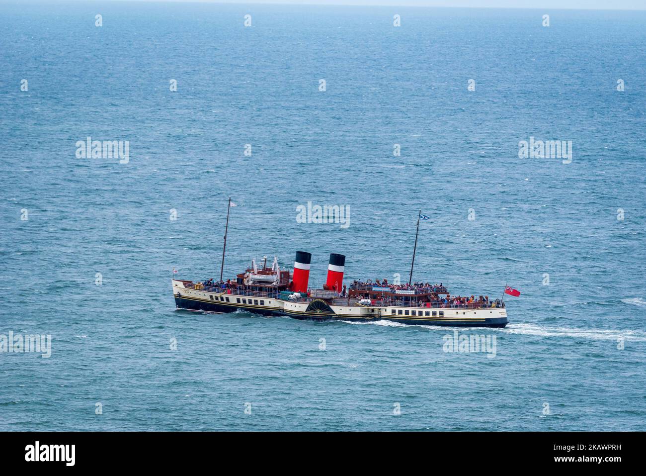 The Waverley paddle steamer in the Irish sea Stock Photo - Alamy