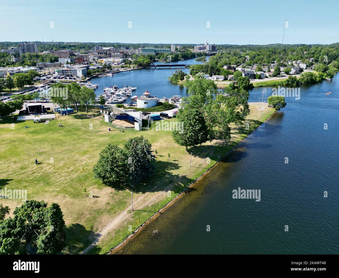 Aerial shot of peterborough hi-res stock photography and images - Alamy