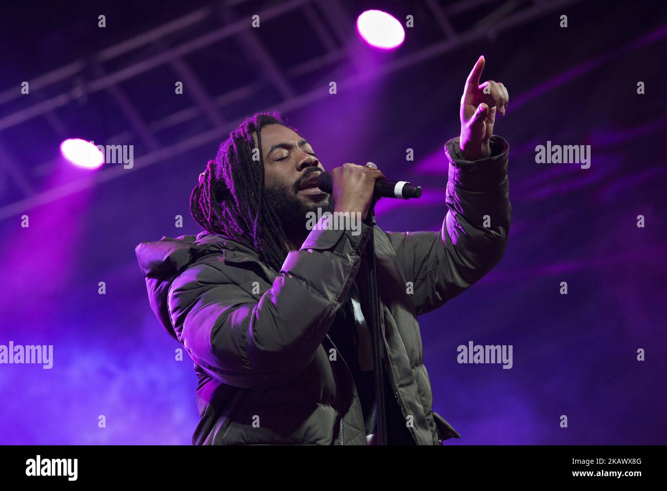Rapper and singer D.R.A.M. performs during Air + Style Festival at ...