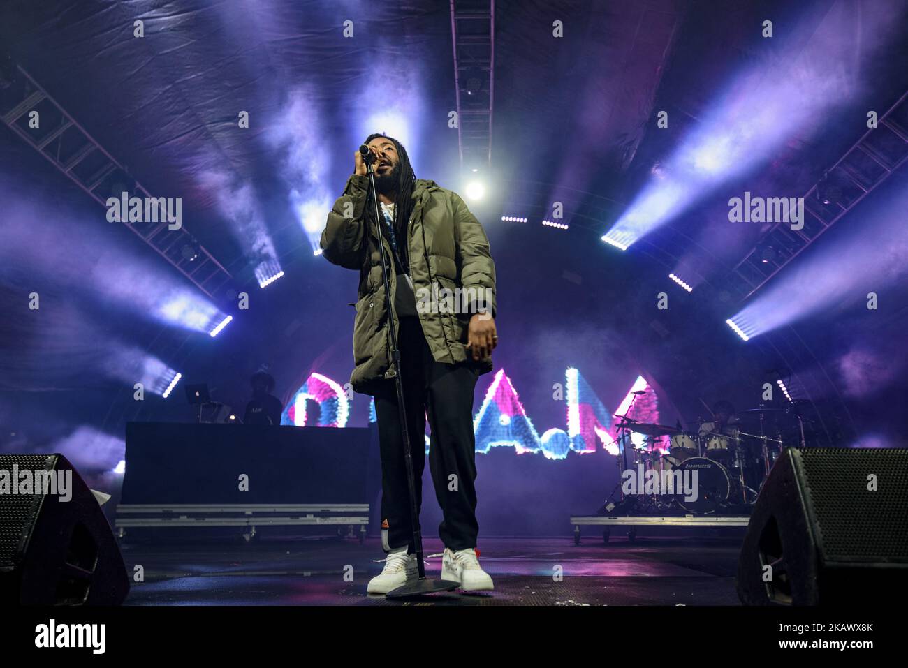 Rapper and singer D.R.A.M. performs during Air + Style Festival at ...