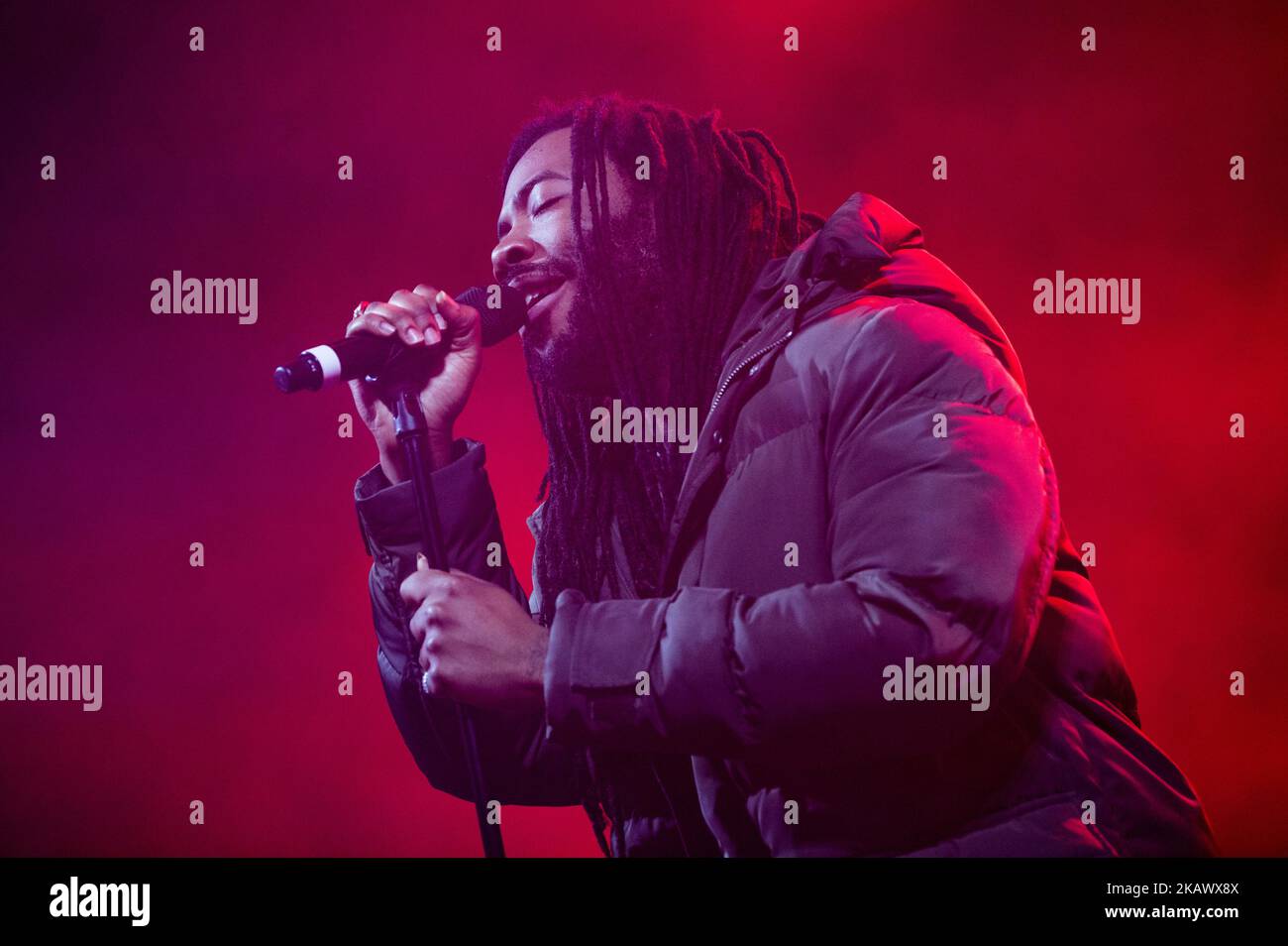 Rapper and singer D.R.A.M. performs during Air + Style Festival at ...