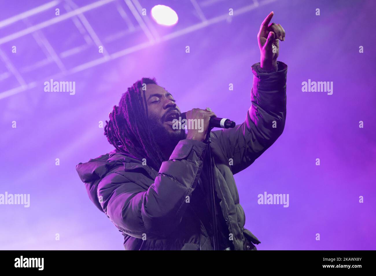 Rapper and singer D.R.A.M. performs during Air + Style Festival at ...