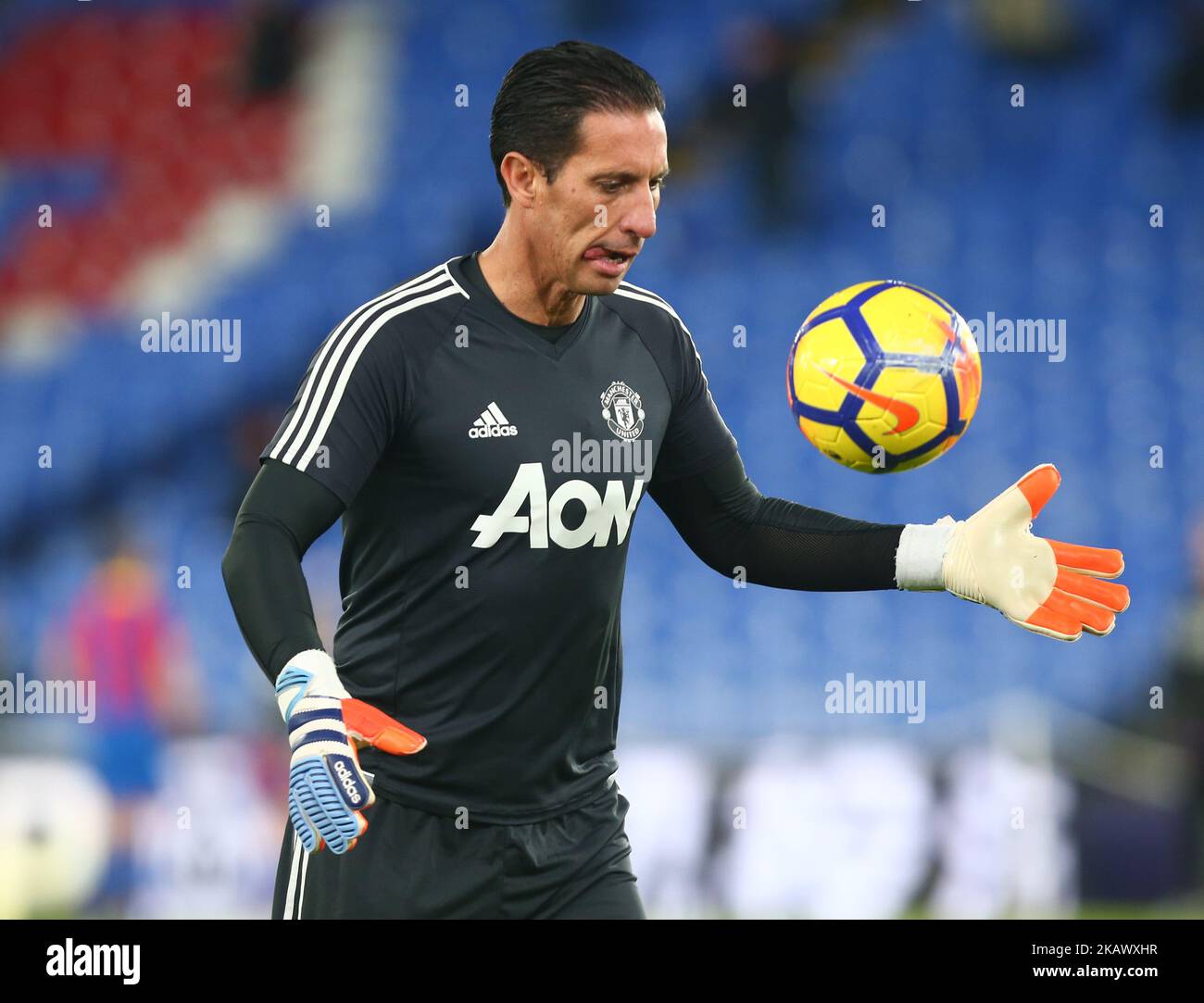 Manchester United's Goalkeeping coach: Emilio Alvarez during the ...