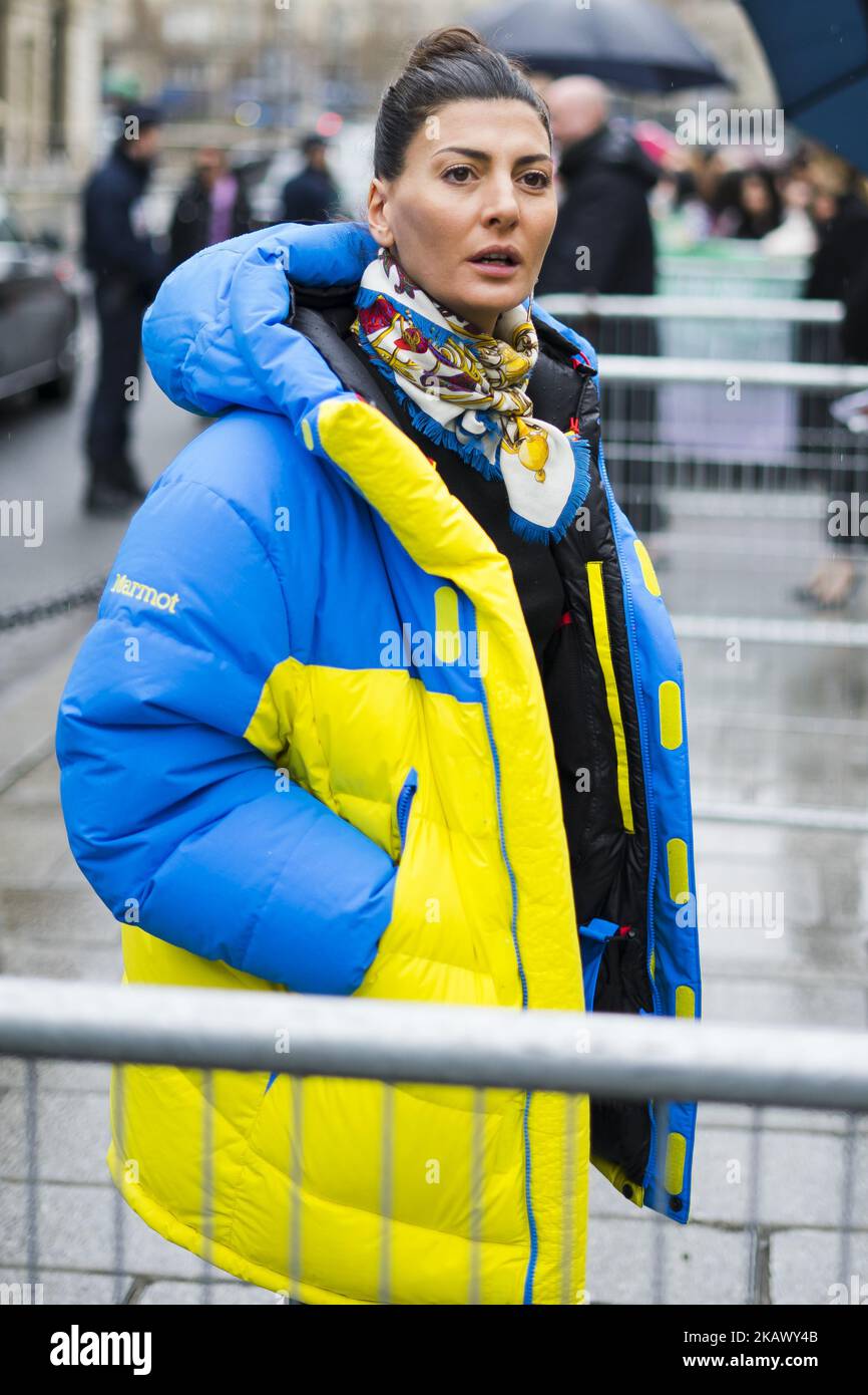 Giovanna Battaglia Engelbert attends The Givenchy Show During Paris ...