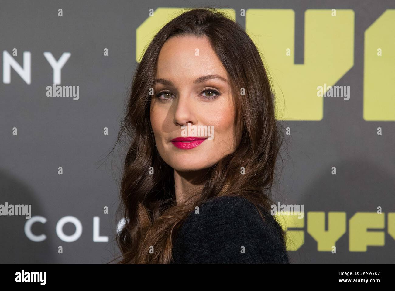 Sarah Wayne Callies attends the 'Colony' Photocall at Santo Mauro Hotel ...