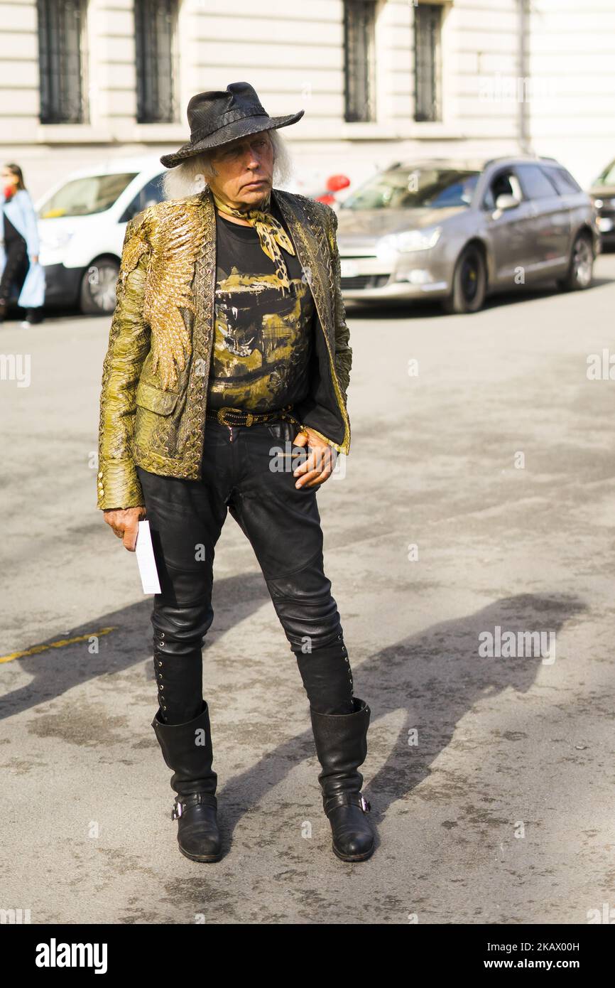 James Goldstein is seen at Valentin Yudashkin fashion show during Paris ...