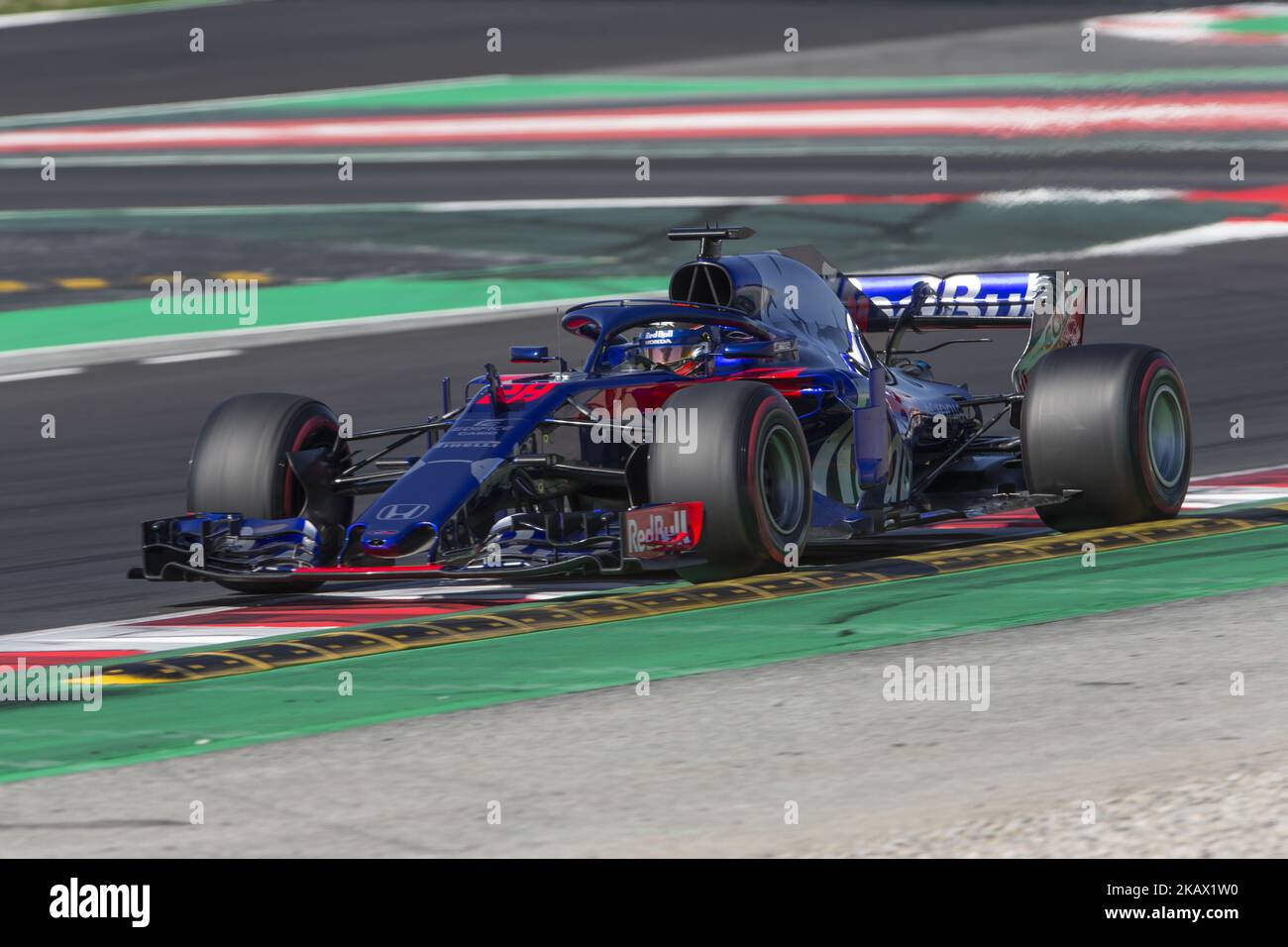 Brandon Hartley during the test of F1 celebrated at Circuit of ...
