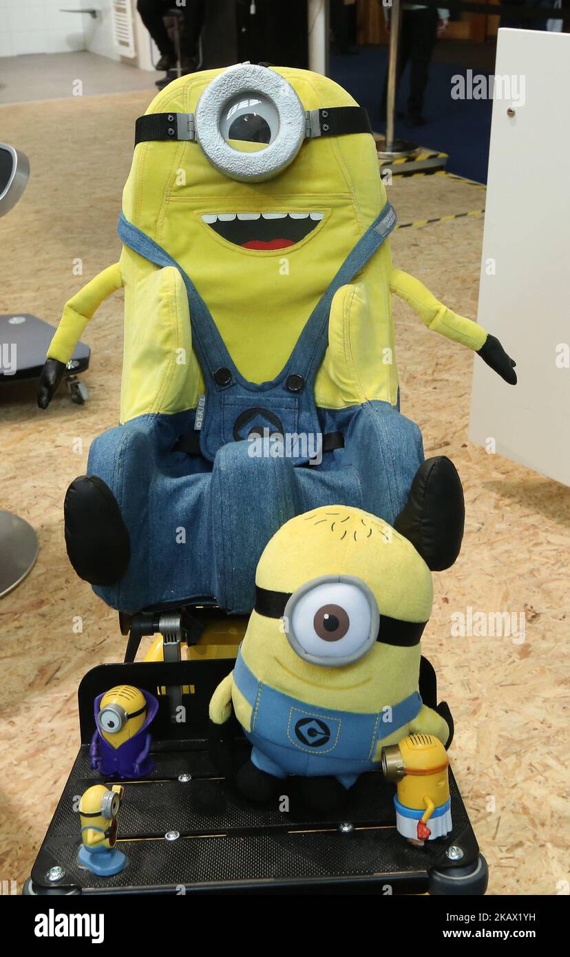 Stand making aware of special chairs for severely handicapped children ...