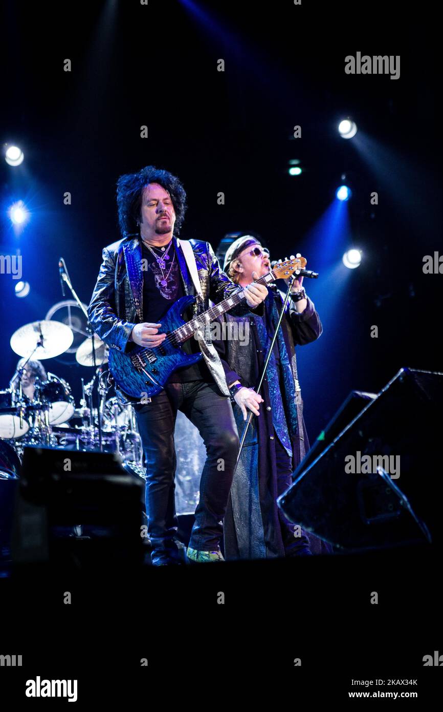 The american rock band Toto performing live at Mediolanum Forum Assago ...