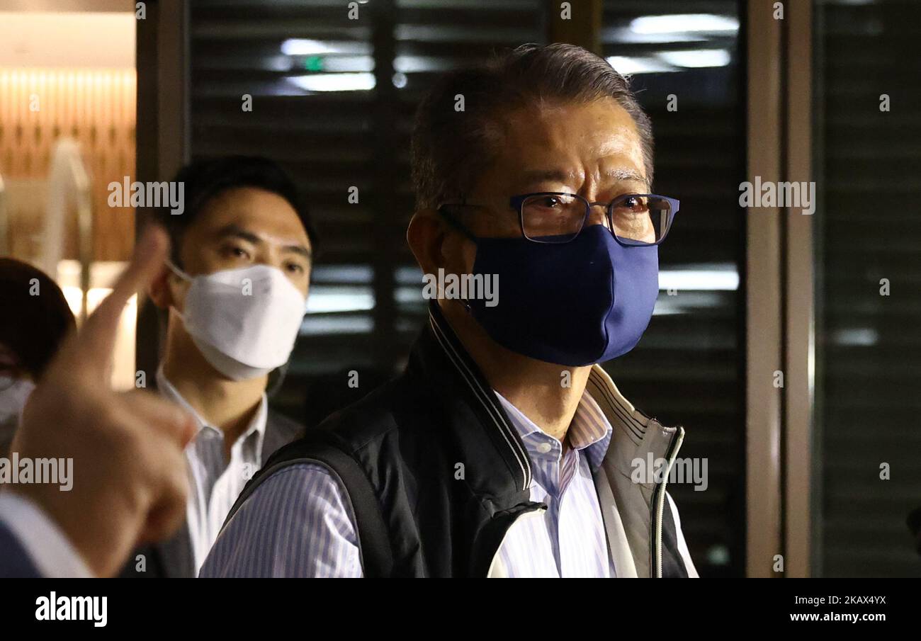 Video and photo journalists are anticipating the arrival of Hong Kong ...