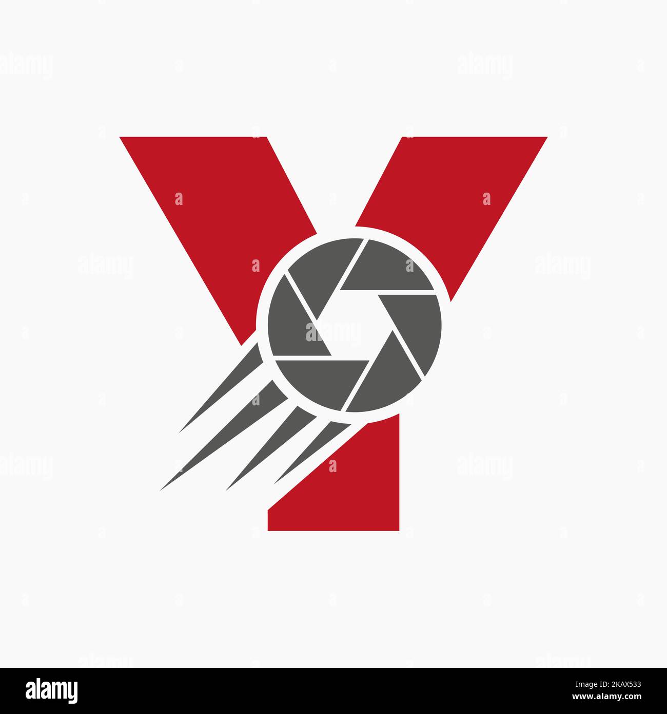 Letter Y Photography Logo Camera Lens Concept. Photography Camera ...