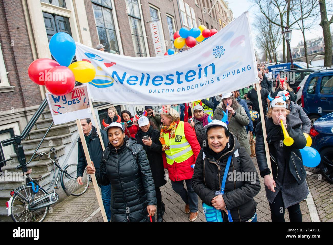 March 14th, Amsterdam. On 14 March 2018, primary education teachers ...