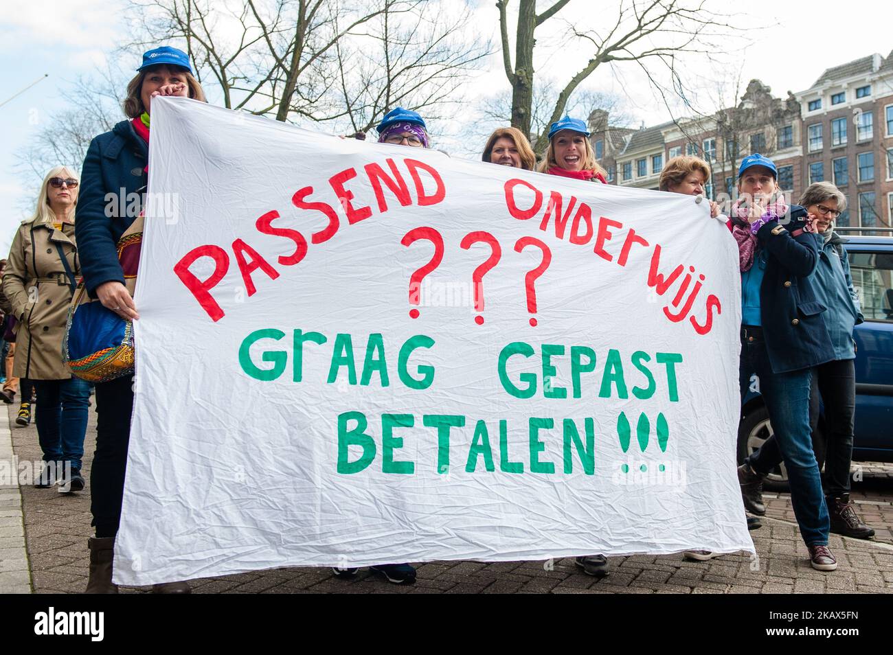 March 14th, Amsterdam. On 14 March 2018, primary education teachers ...