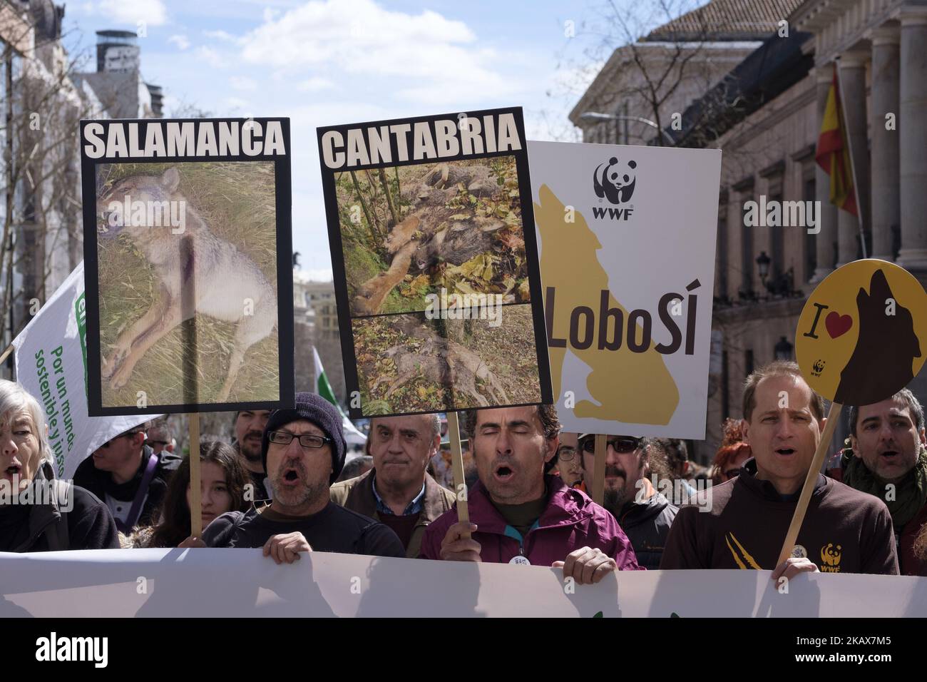 Wwf protest hi-res stock photography and images - Alamy