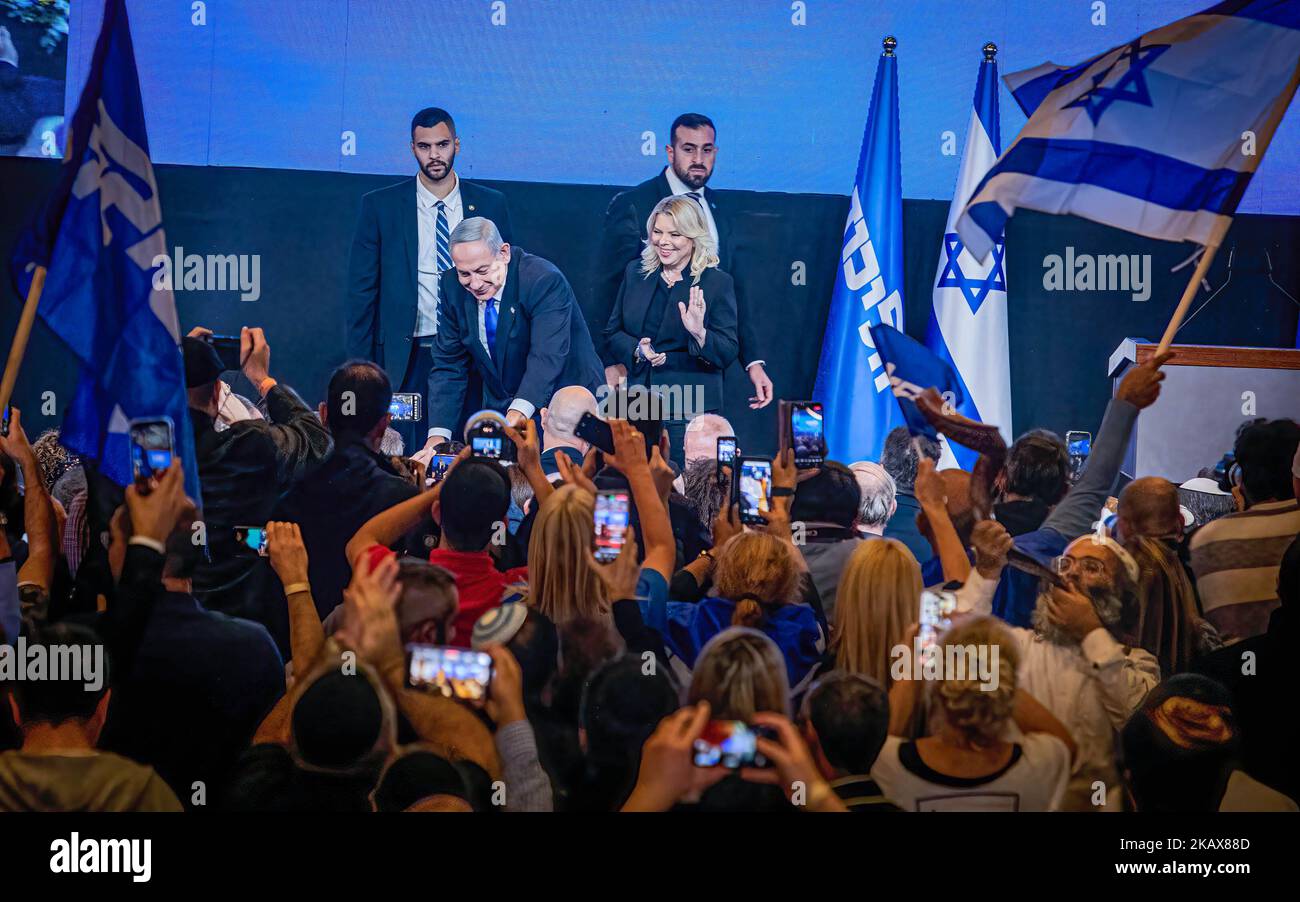 Jerusalem, Israel. 02nd Nov, 2022. Former Israeli Prime Minister ...