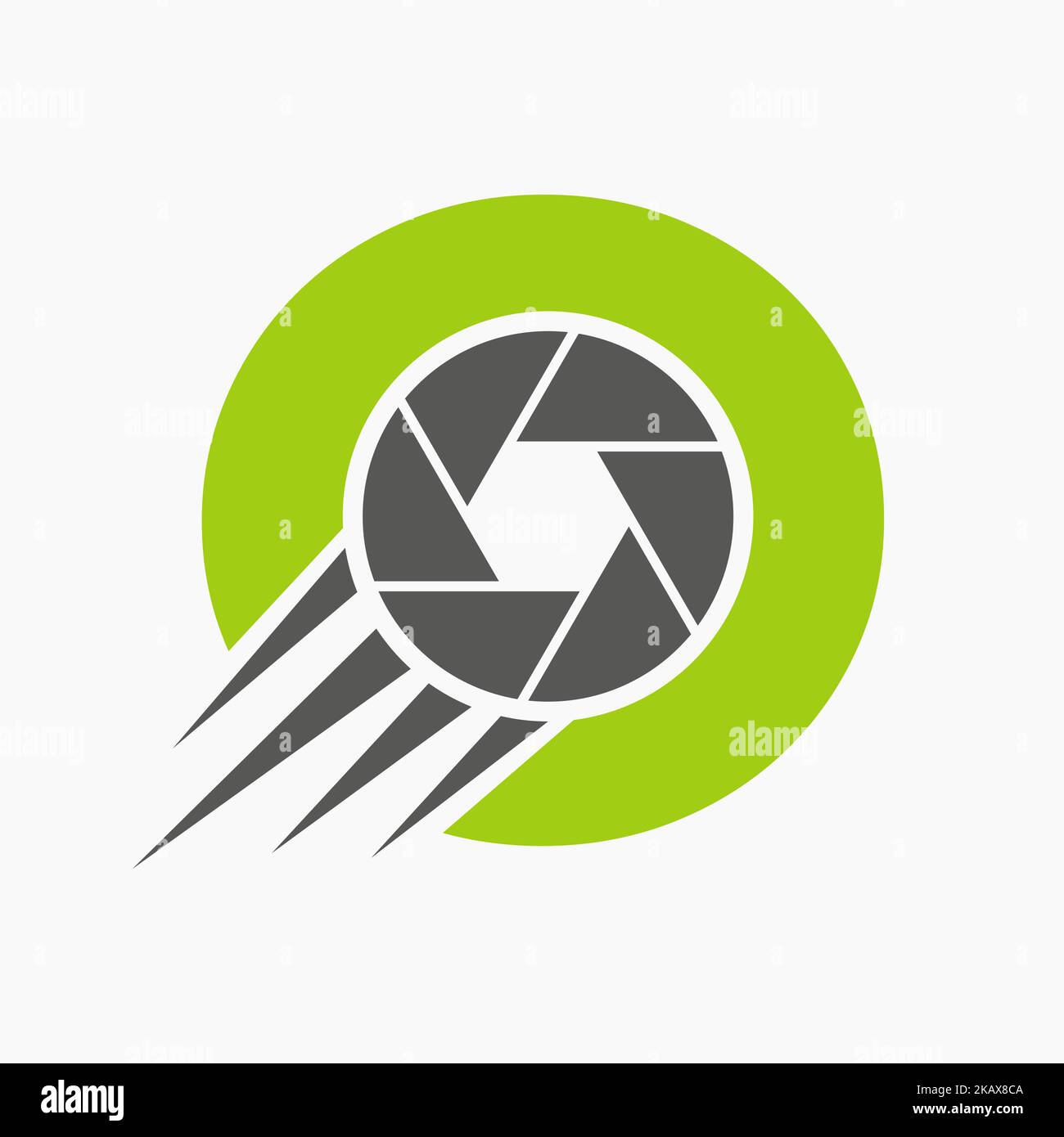 Letter O Photography Logo Camera Lens Concept. Photography Camera ...