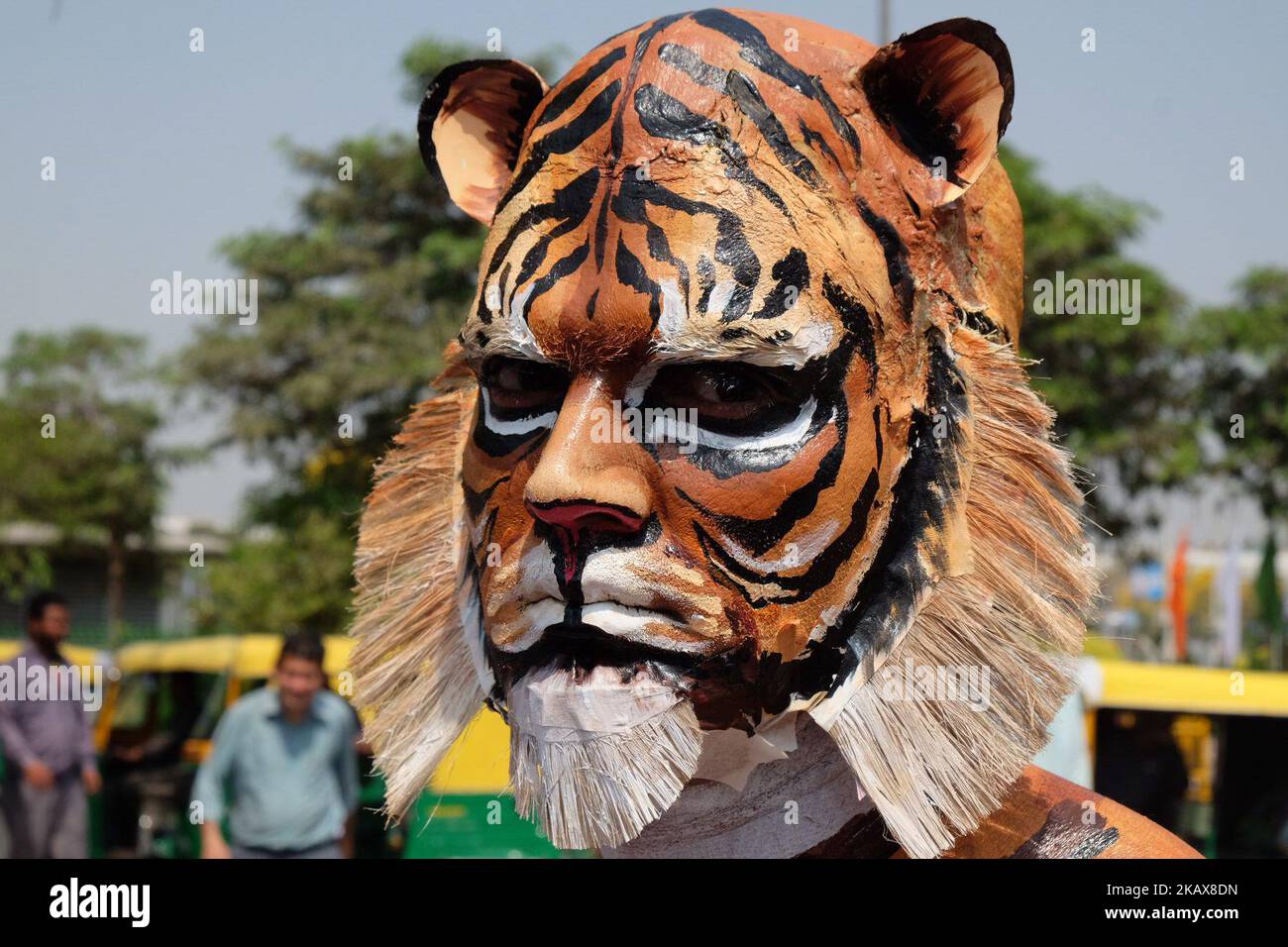 People for the Ethical Treatment of Animals (PETA) member body-painted ...