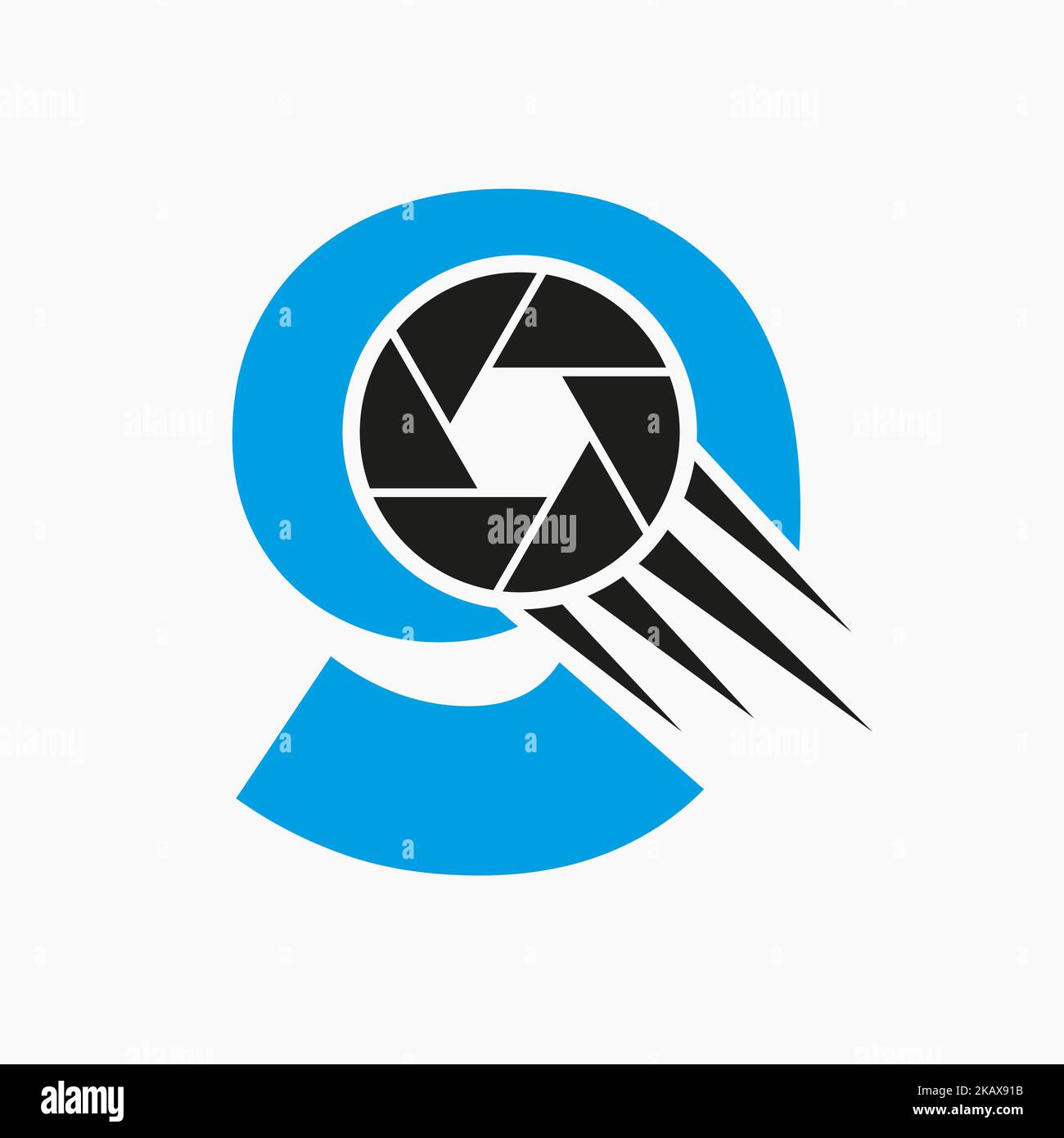Letter 9 Photography Logo Camera Lens Concept. Photography Camera ...