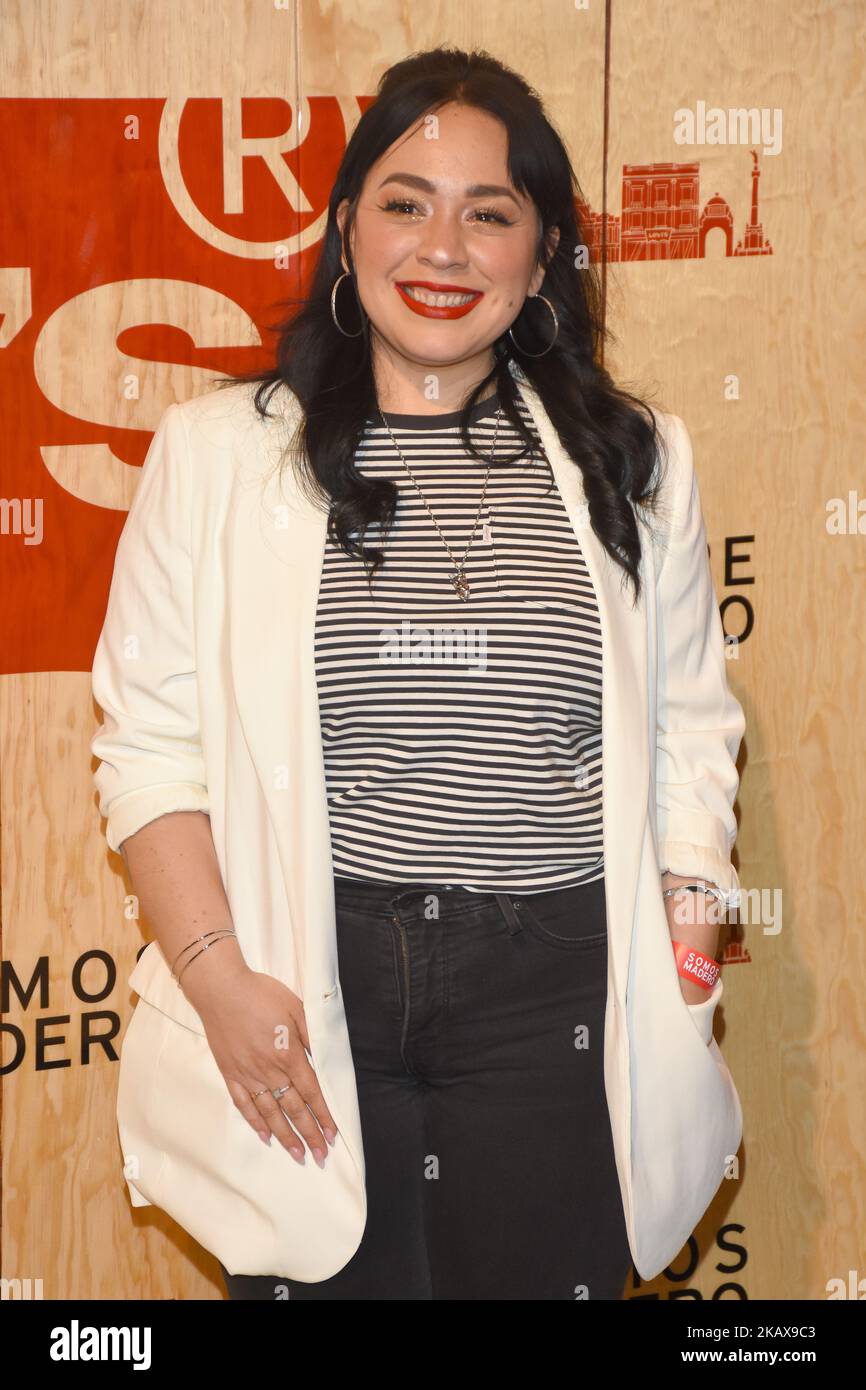 Singer Carla Morrison is seen arriving at the red carpet for opening of ...