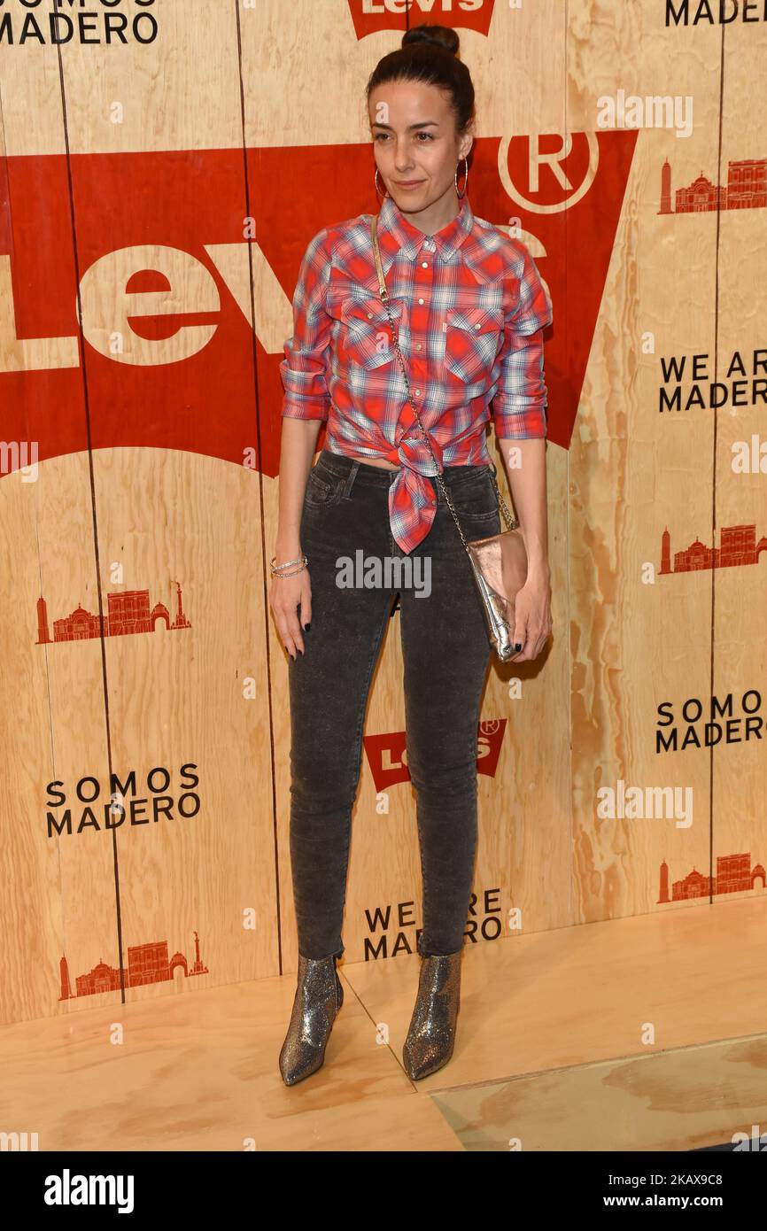 Actress Cecilia Suarez is seen arriving at the red carpet for opening ...