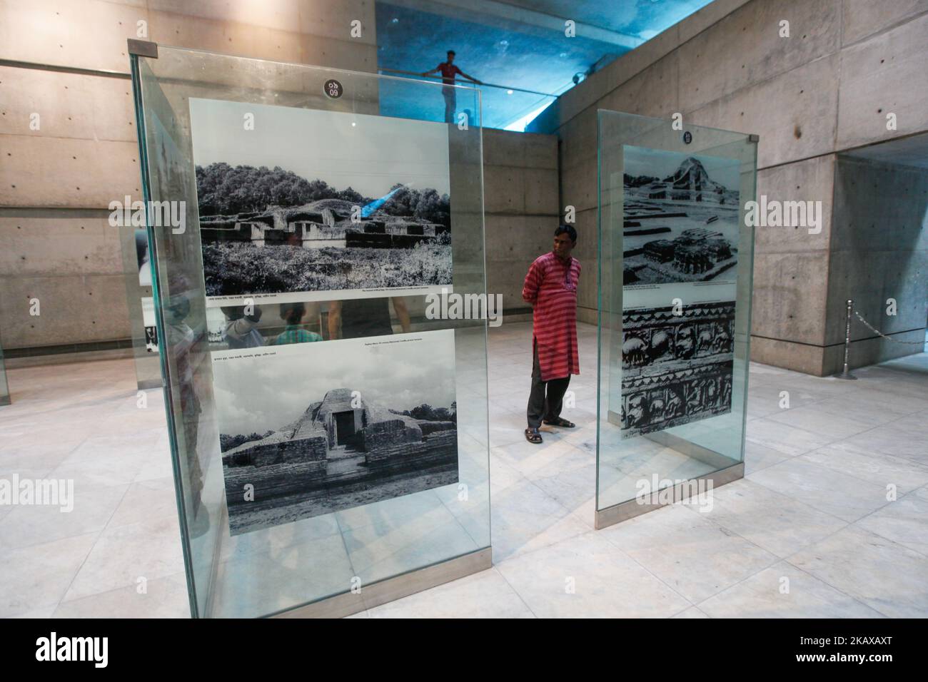 Visitors watching at the history of the nation in Museum of ...