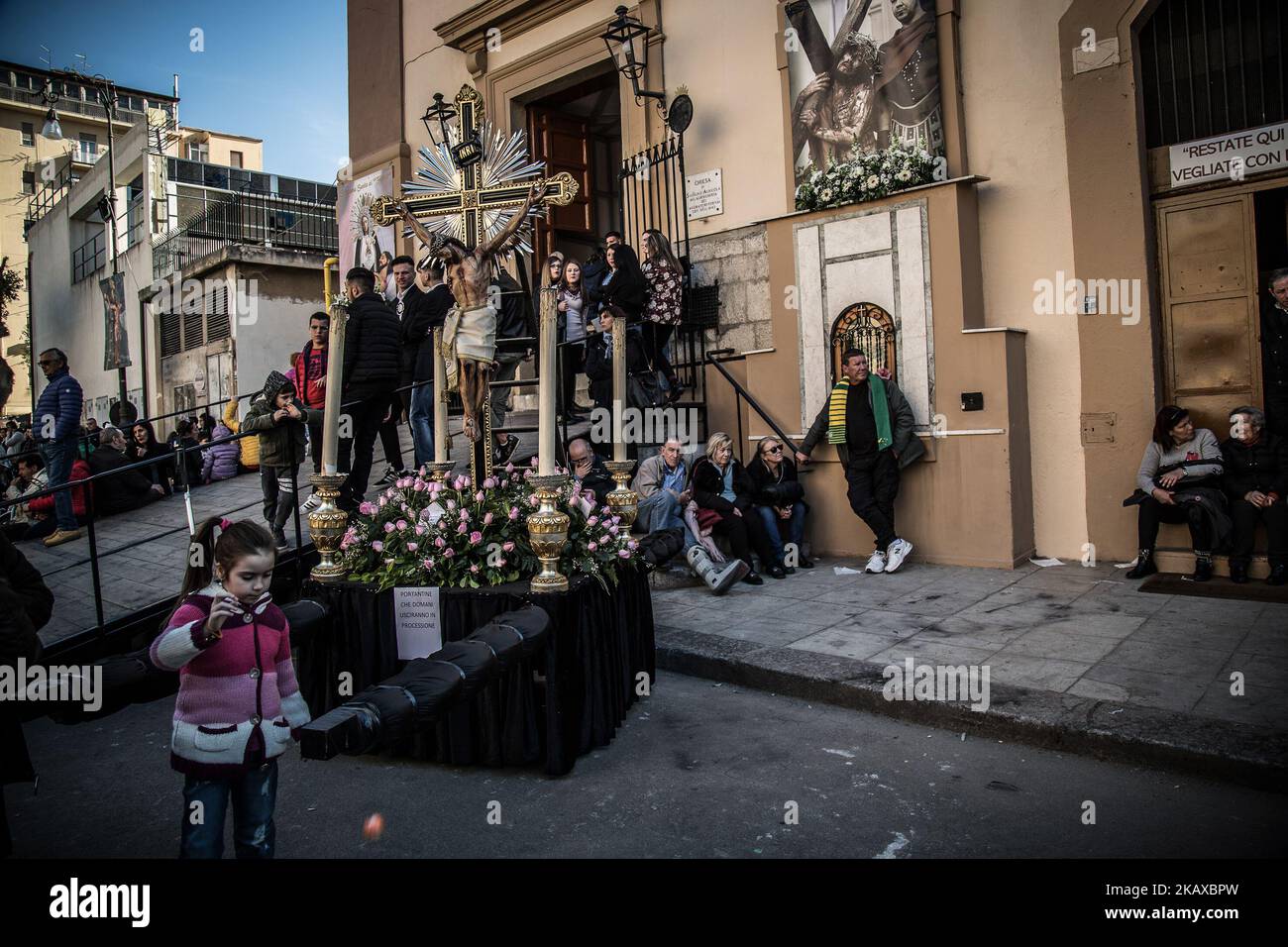 Theatrical performance of the passion of the Christ (Christ Last Supper ...