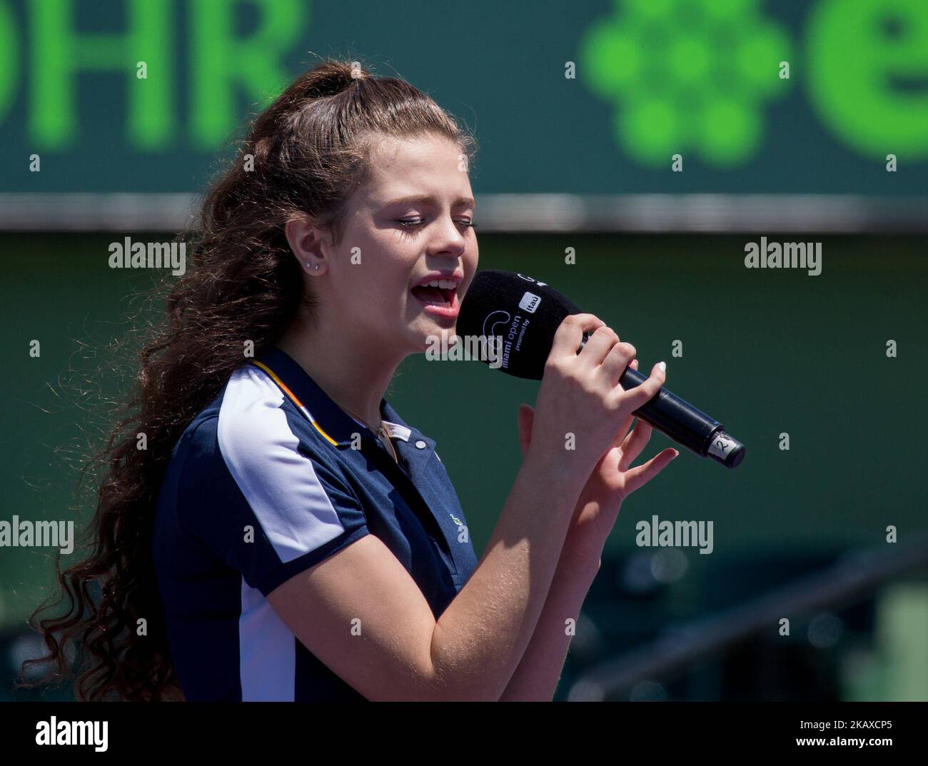 14 year old, songwriter Angelina Green, from South Florida, sings the ...