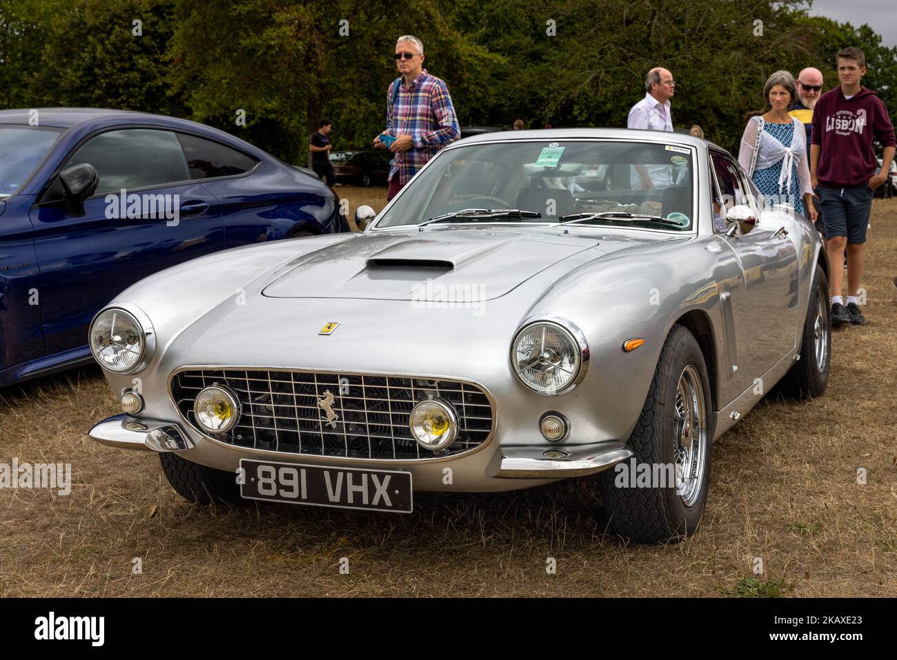 Replica Ferrari 250 ‘891 VHX’ on display at the Salon Privé Classic ...