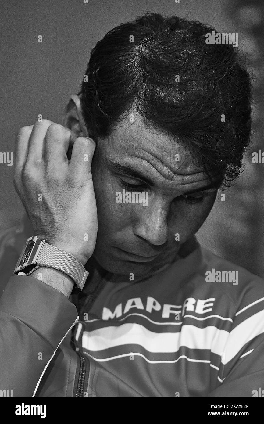 (EDITORS NOTE: the image has been converted to black and white) Rafael ...