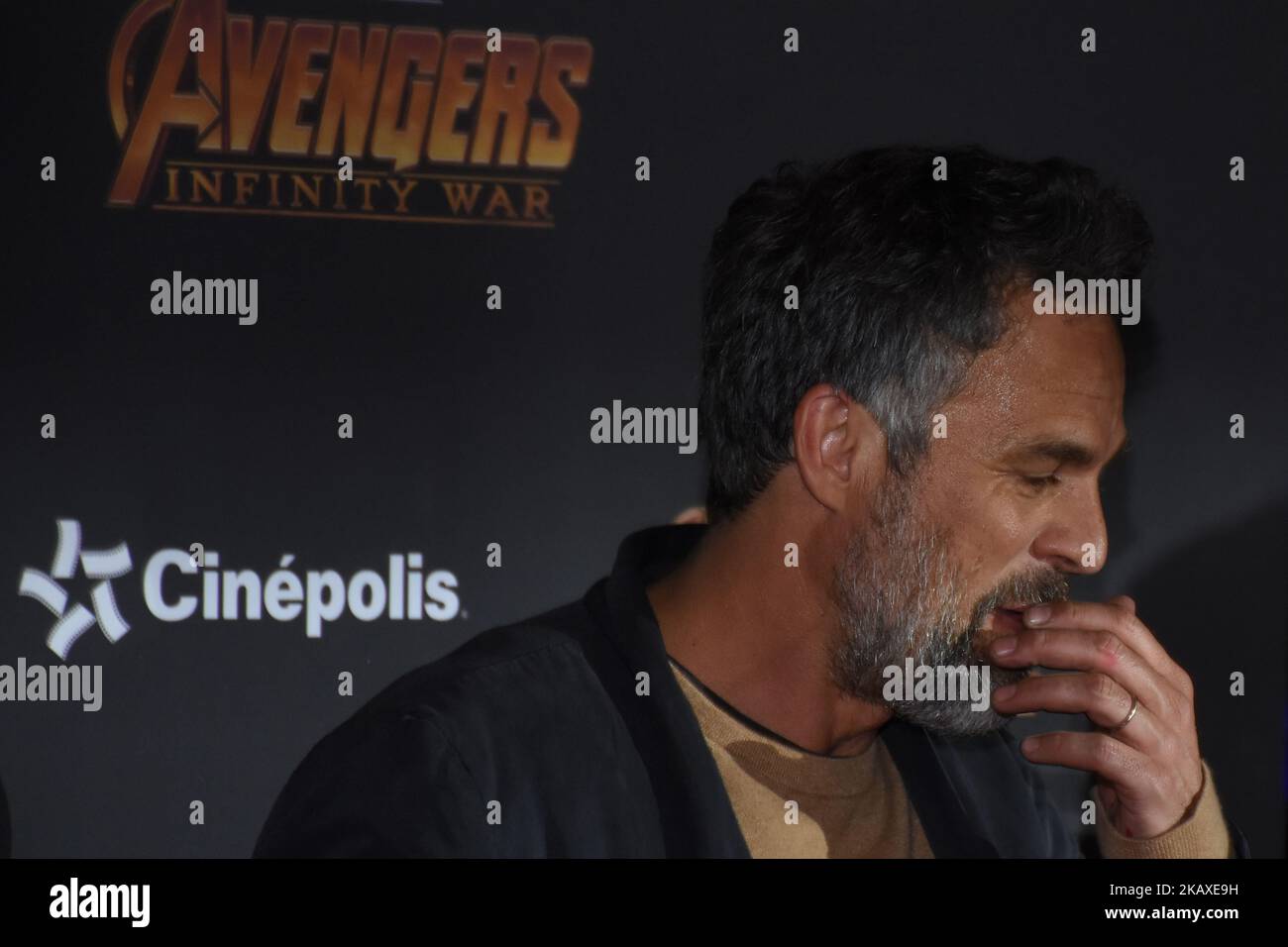 Actor Mark Ruffalo starring as Hulk is seen arriving at black carpet of ...