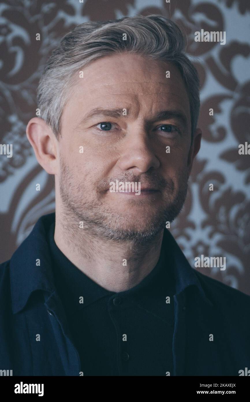 Actor Martin Freeman attends 'Ghost Stories' photocall at Boscolo Hotel ...