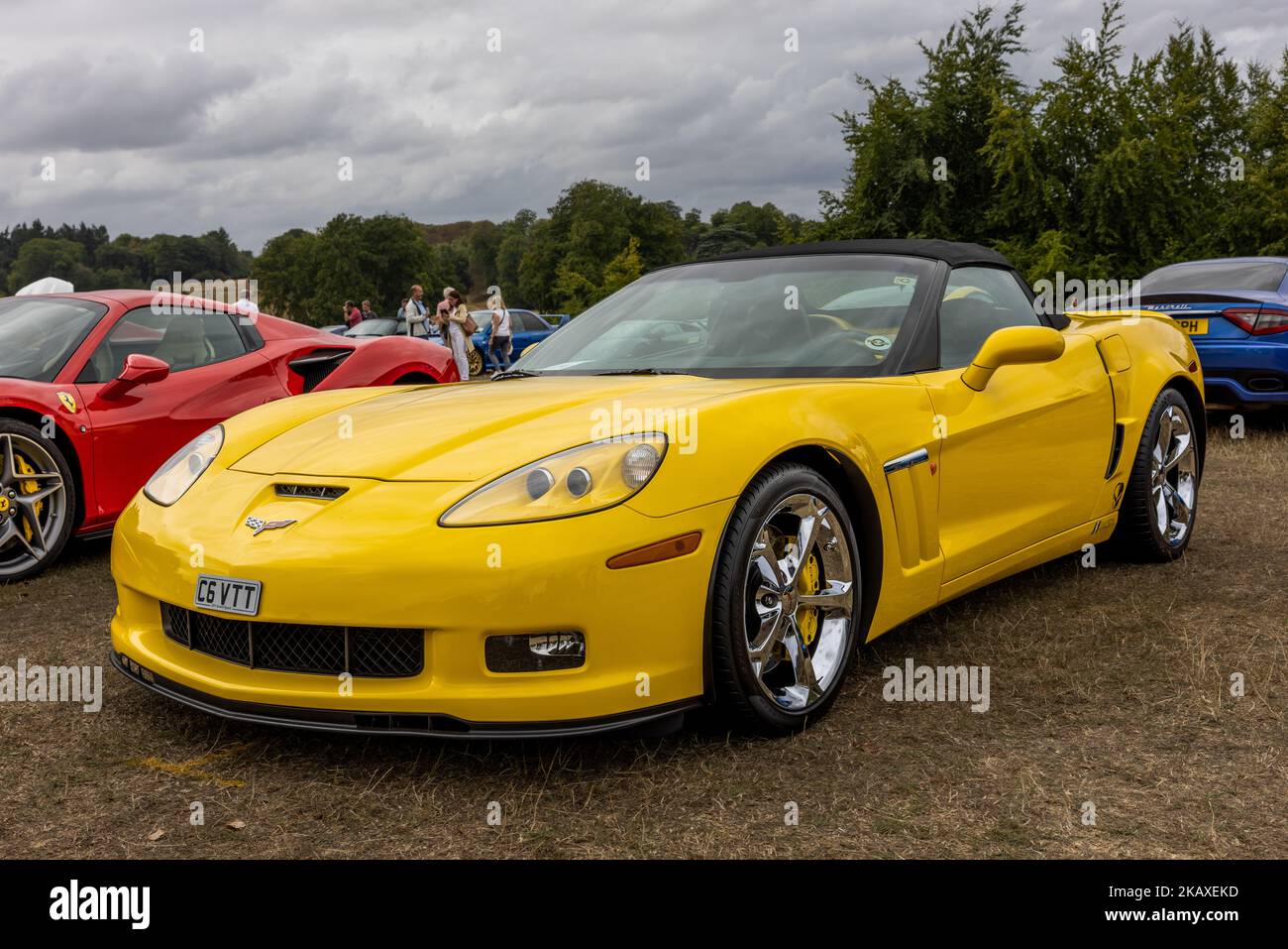 C6 chevrolet corvette car show hi-res stock photography and images - Alamy