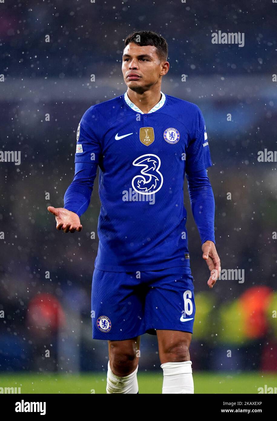 Chelsea's Thiago Silva during the UEFA Champions League Group E match ...