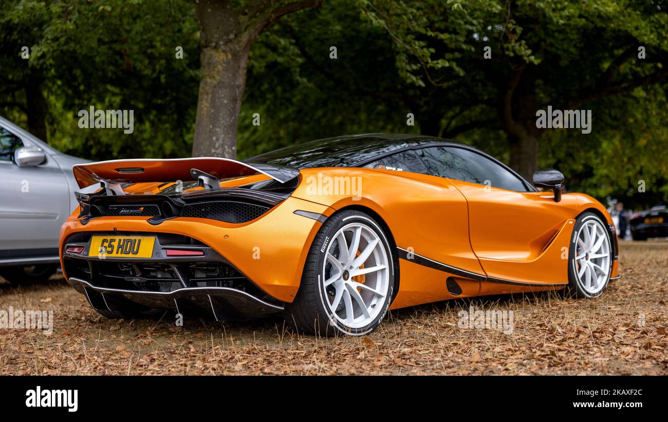 McLaren 720S ‘G5 HDU’ on display at the Salon Privé Classic & Supercar ...