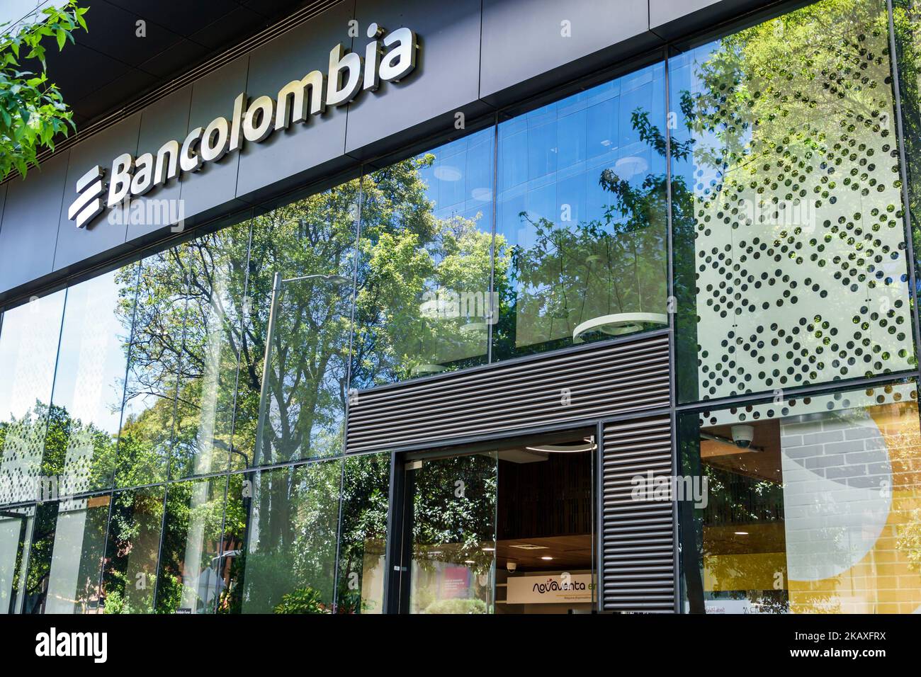 Bogota Colombia,El Chico Carrera 11,Bancolombia bank banking outside ...