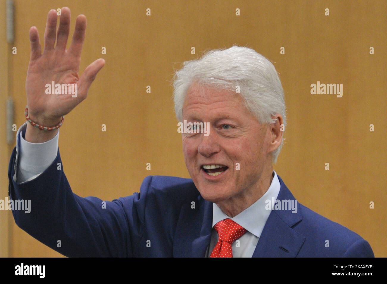 Former US President Bill Clinton delivers keynote address to mark the ...