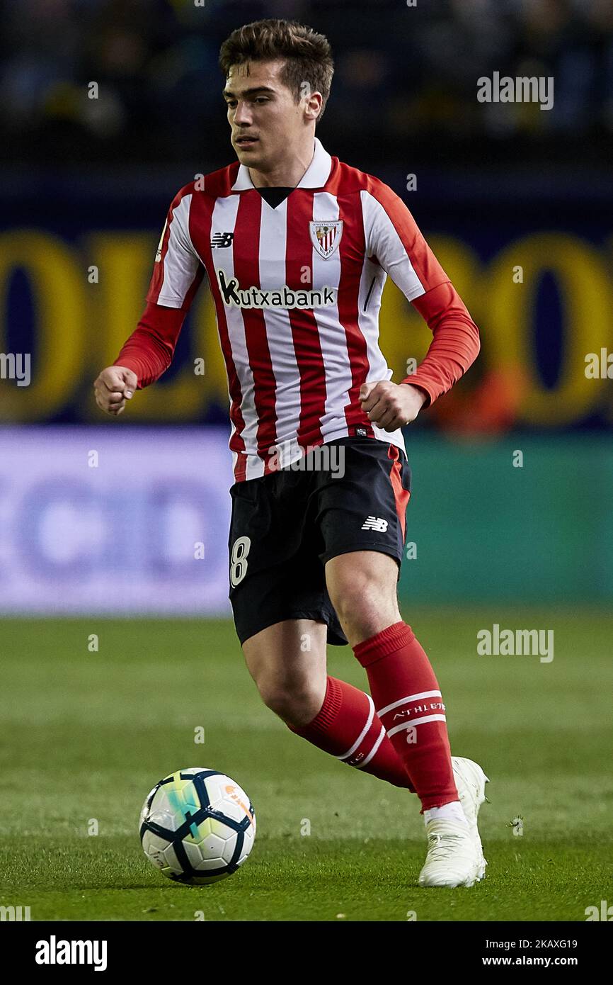 Cordoba of Athletic Club de Bilbao with the ball during the La Liga ...