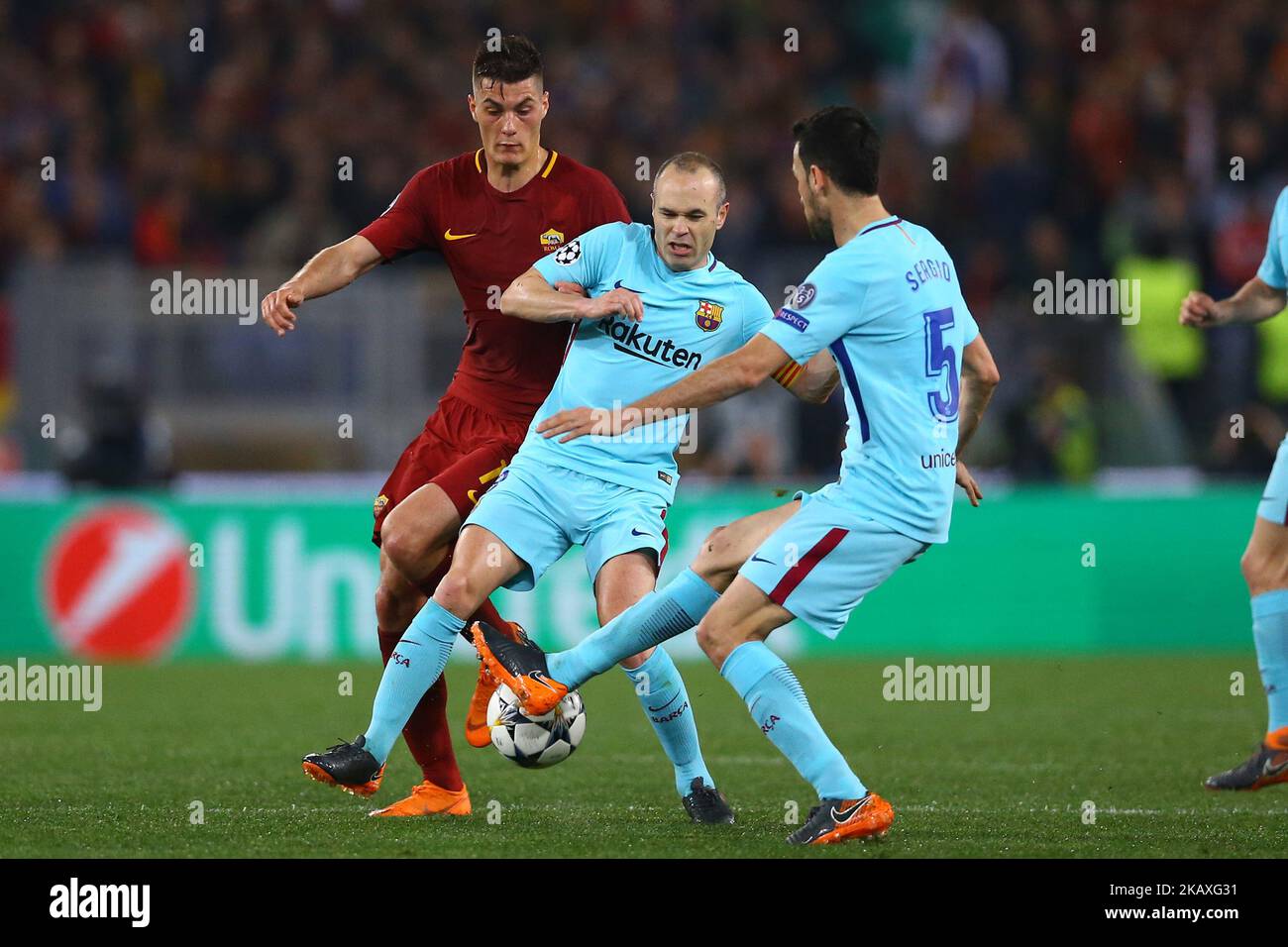 AS Roma v FC Barcelona : UEFA Champions League quarter-finals 2nd leg ...