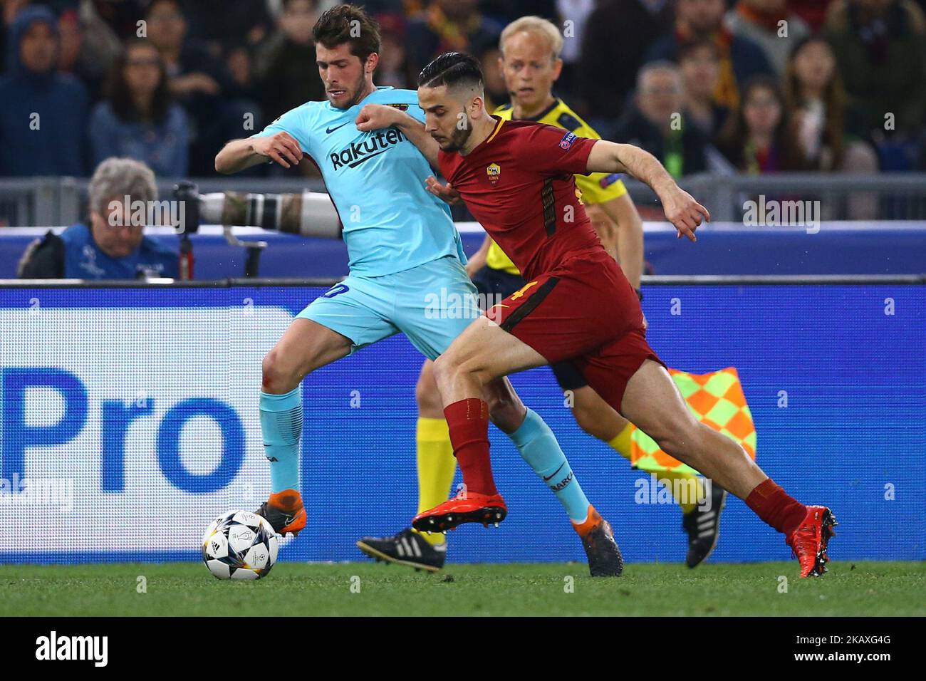 AS Roma v FC Barcelona : UEFA Champions League quarter-finals 2nd leg ...