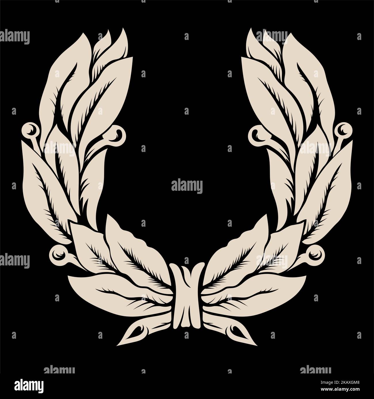 Roman laurel wreath hi-res stock photography and images - Alamy