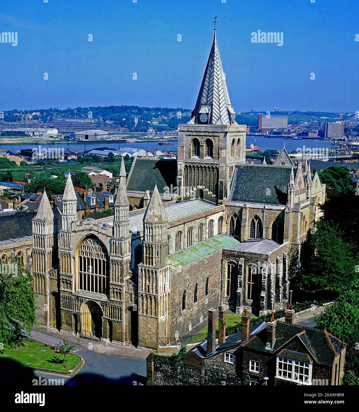 Rochester Cathedral, Kent. UK Stock Photo - Alamy